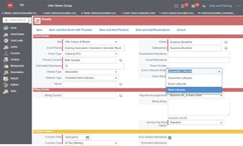 PMS Integration: INFOR HMS – CHAR PMSLINK